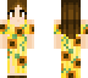 Sunflower Dress | Minecraft Skin
