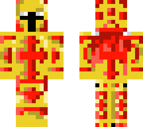 Golden Royal Knight | Minecraft Skin