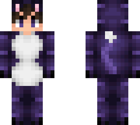 Sanuty's Zombie Villager Cape Cat Onesie ~ Skin Commission | Minecraft Skin