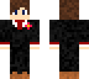 sharp young man wearing suit base | Minecraft Skin
