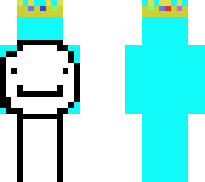 Crown Cyan Dream | Minecraft Skin