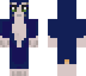 Dark Blue Stampy | Minecraft Skin