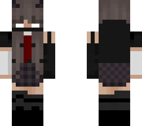 Herobrine Girl | Minecraft Skin