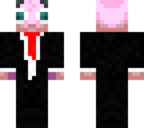 Jigglypuff In a suit | Minecraft Skin