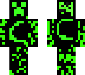 NEON CREEPER | Minecraft Skin