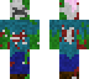 ragged zombie cow thing | Minecraft Skin