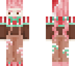 Candy Cane for Christmas | Minecraft Skin
