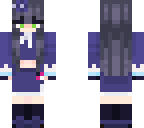 Kyosaka Nanaho Evolved | Minecraft Skin