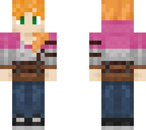 New Winter Jacket BPS Alex | Minecraft Skin