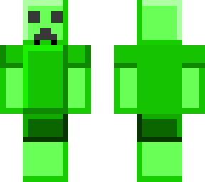 Plastic creeper toy 2 | Minecraft Skin