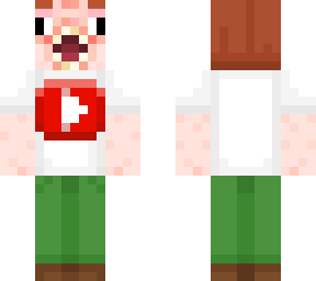 youtuber caricature | Minecraft Skin