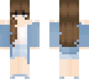 Clouds and Puddles | Minecraft Skin