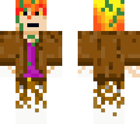 Overgrown ghost | Minecraft Skin