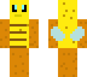 a bee skin | Minecraft Skin
