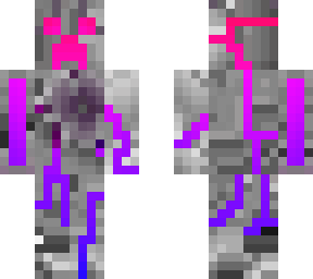 Cyber End Creeper V10 | Minecraft Skin