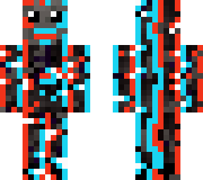 Glitch Chicken | Minecraft Skin