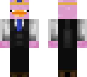 duck with a suit | Minecraft Skins
