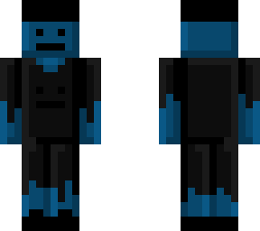 blue man ripped | Minecraft Skin