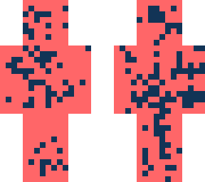 Corrupted red man | Minecraft Skin