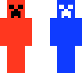 Double Sided Creeper! | Minecraft Skin