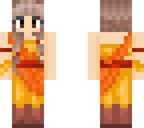 female shaolin monk | Minecraft Skin