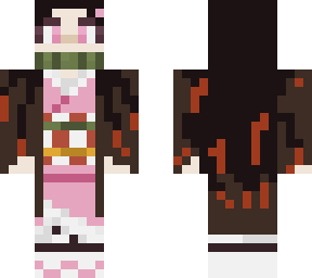 nezuko kamado demon slayer | Minecraft Skins