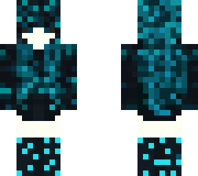 Skulk girl v2 | Minecraft Skin