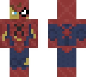SPIDER MAN (RAMI BATTLE DAMAGED) | Minecraft Skin