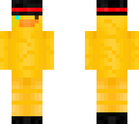 yellow duck with monicle | Minecraft Skin