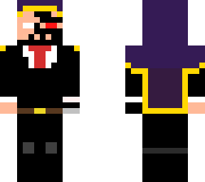 Corrupted Agent | Minecraft Skin