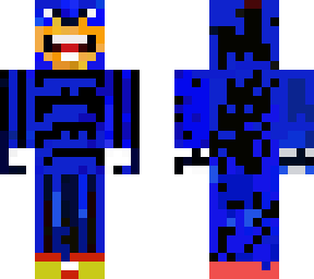Shin Sonic 2 | Minecraft Skin