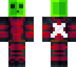 Slime Deadpool | Minecraft Skin
