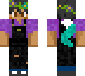 Cottage core wolf skin | Minecraft Skin