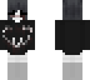 eldritch elf/grunge girl | Minecraft Skin