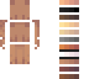 hair shading tutorial | Minecraft Skin