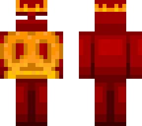 King of the Underworld Pretzel Goblin | Minecraft Skin