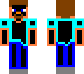 LED Light Steve | Minecraft Skin