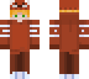 Red panda guy blond | Minecraft Skin