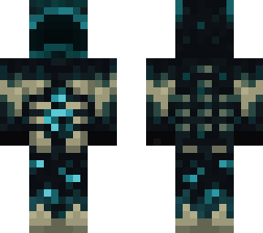Warden Skin | Minecraft Skin