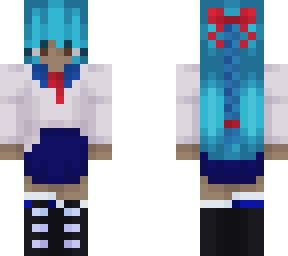 how to draw minecraft girl skins