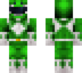 Green Power Ranger | Minecraft Skin