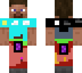 tutorial steve 2013 memory | Minecraft Skin