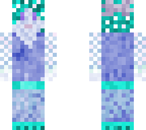 Aquafina the Water Goddess | Minecraft Skin