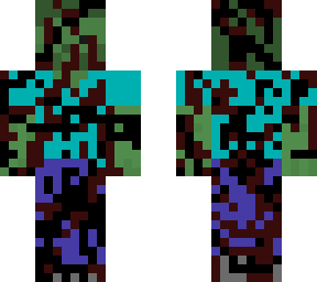 infected zombie | Minecraft Skin