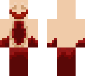 scary demon corpse | Minecraft Skin
