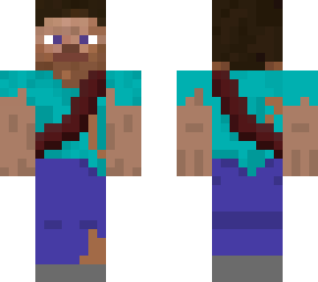 Adventurer Steve (Remake) | Minecraft Skin
