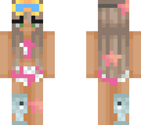 beach girl | Minecraft Skins