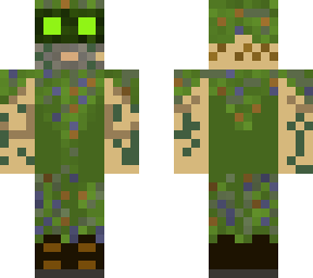 comando selva | Minecraft Skin
