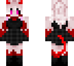 Gloom the Demon Bunny | Minecraft Skin