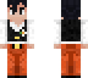 Gohan's Orange Star High School Uniform | Minecraft Skin